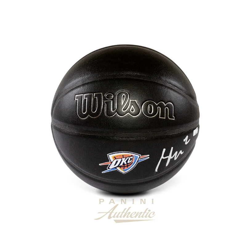 Shai Gilgeous-Alexander Autographed OKC Thunder Premier Replica Ball P ...